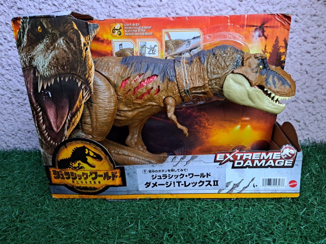 Jurassic World Dominion Extreme Damage Tyrannosaurus Rex Dinosaur ...