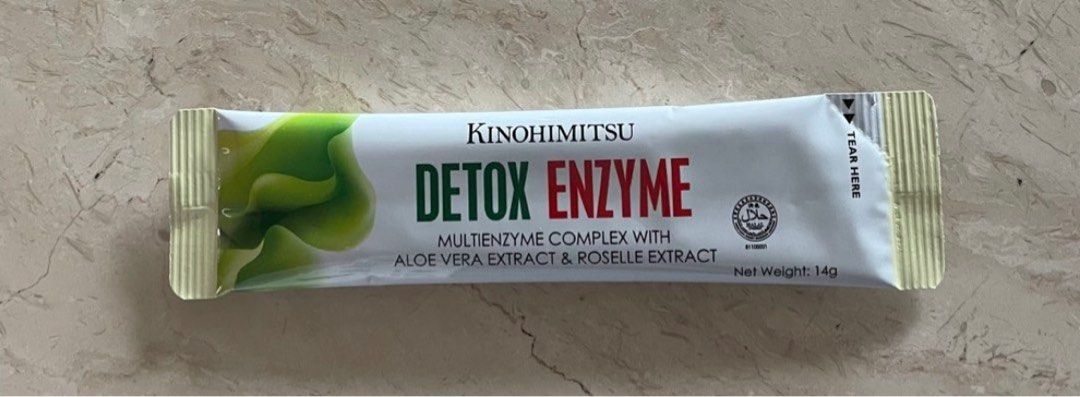 Kinohimitsu Detox Enzyme (14g x 30 sachets), Health & Nutrition, Health ...