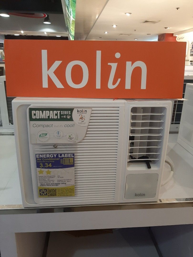KOLIN INVERTER AND NON INVERTER WINDOW TYPE AIRCON, TV & Home ...