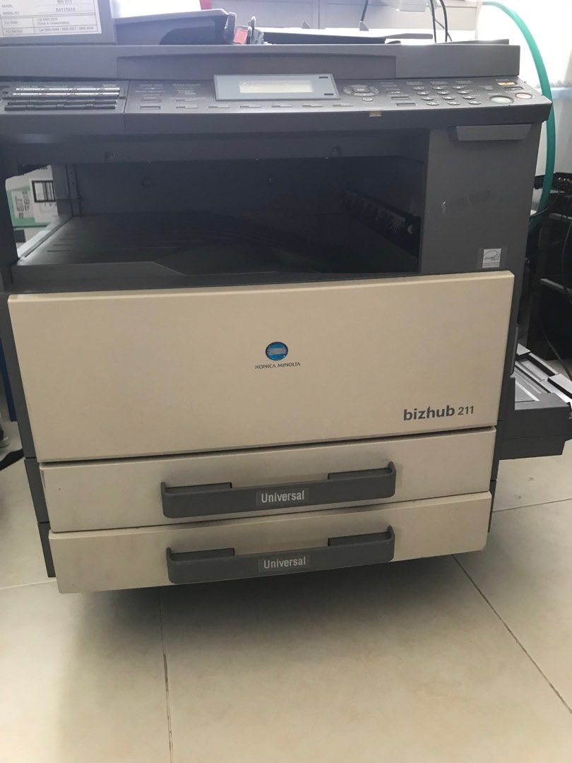 Konica Minolta Bizhub BH211 photocopier, Computers & Tech, Printers ...
