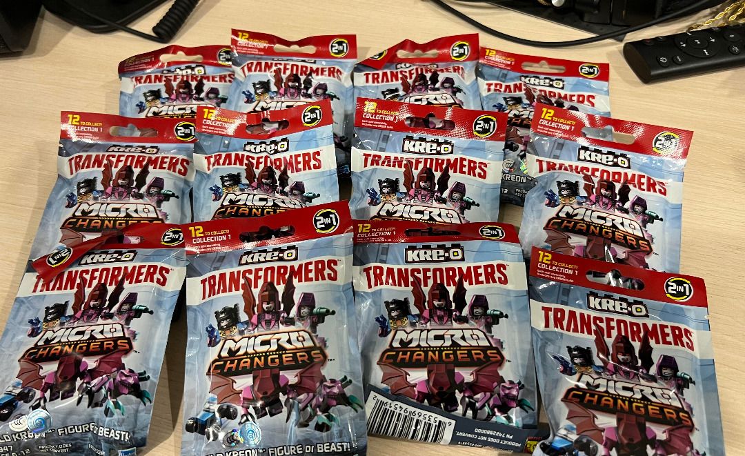 Kre-O Transformers Micro Changers Age of Extinction Series 1 Complete ...