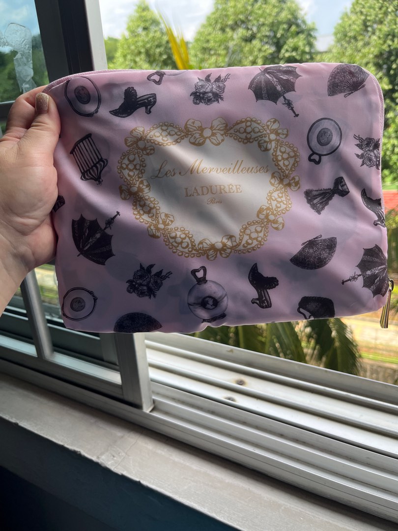 Laduree foldable bag Limited Edition, Women's Fashion, Bags & Wallets ...