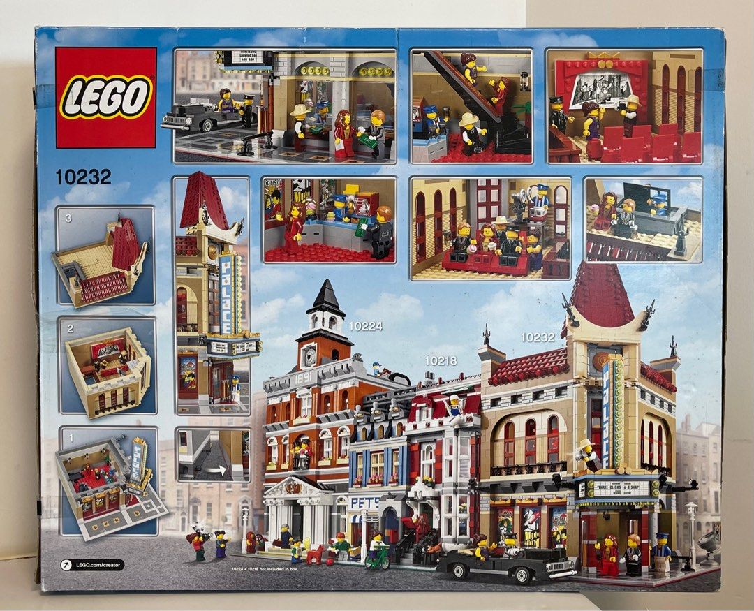 Lego 10232 Creator Expert Palace Cinema $1600, 興趣及遊戲, 玩具 & 遊戲類 - Carousell
