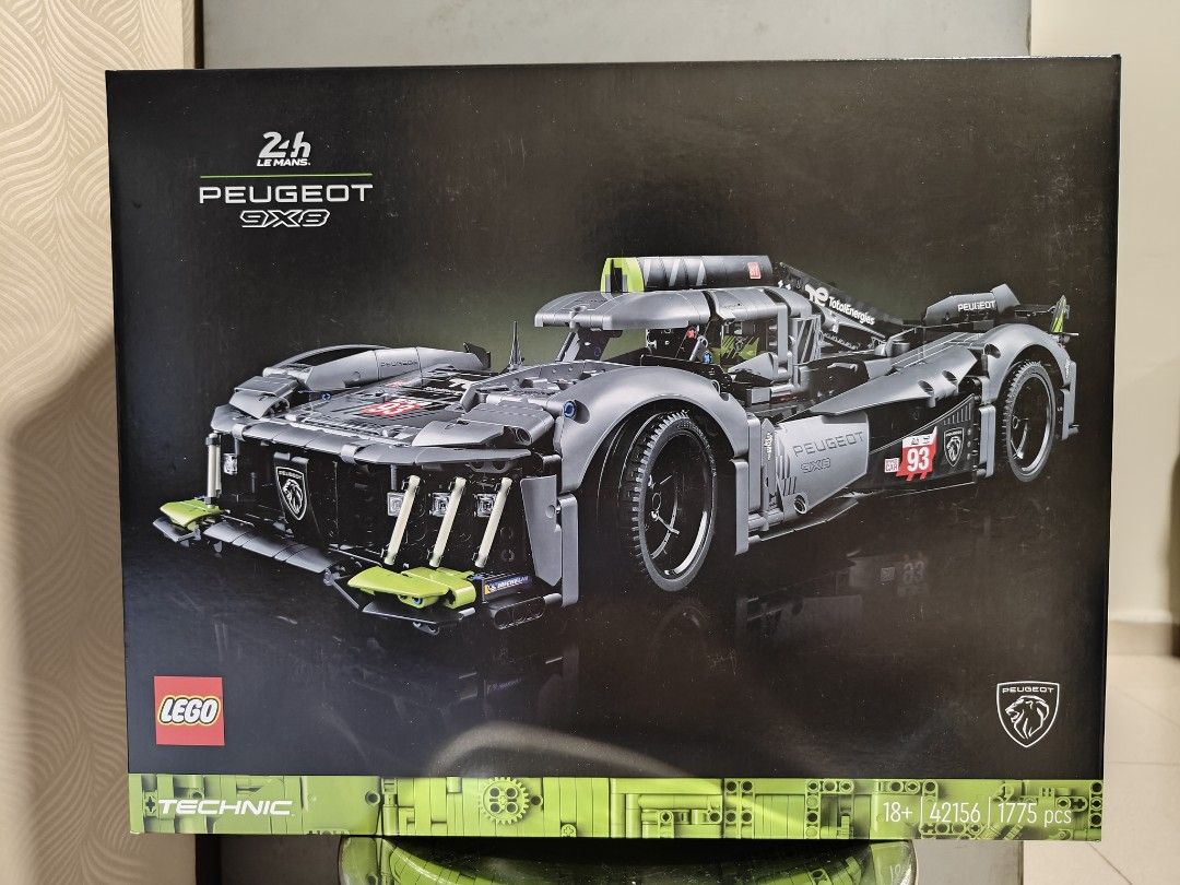 Lego 42156 - Peugeot 9X8 24H Le Mans Hybrid Hypercar, Hobbies & Toys ...