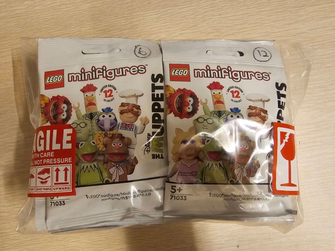 LEGO 71033 The Muppets Collectible Minifigures (Complete Set of 12 ...