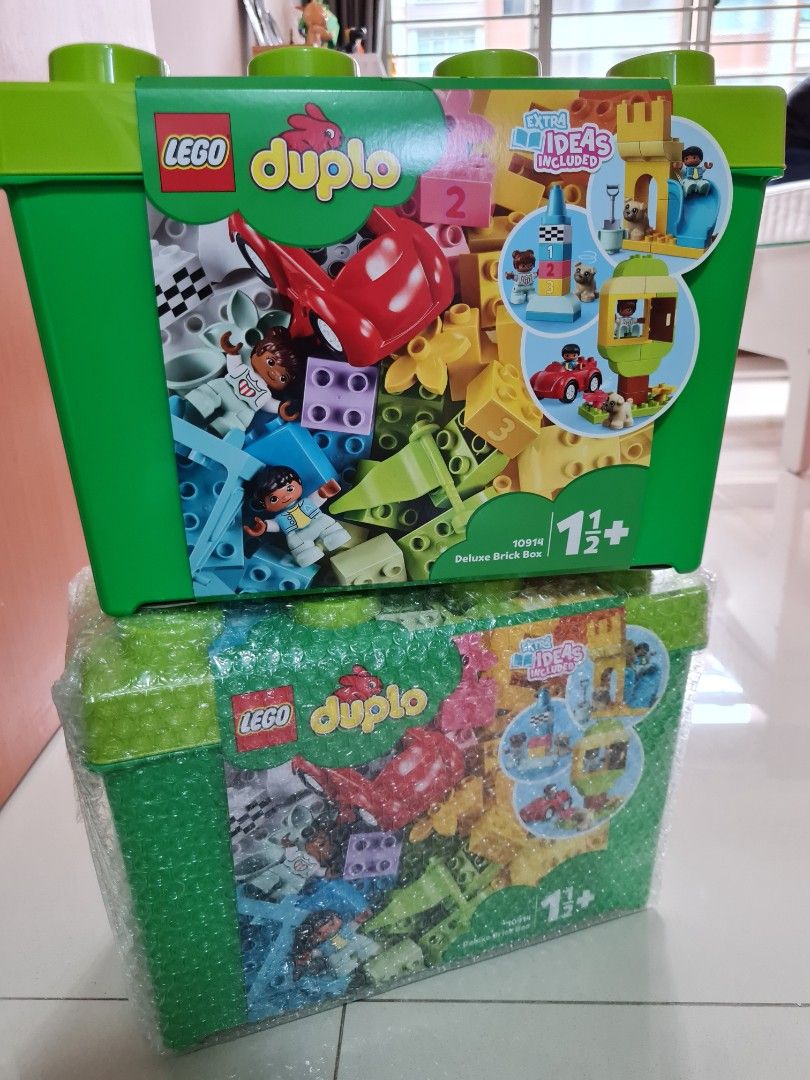 Lego Duplo deluxe brick box, Hobbies & Toys, Toys & Games on Carousell