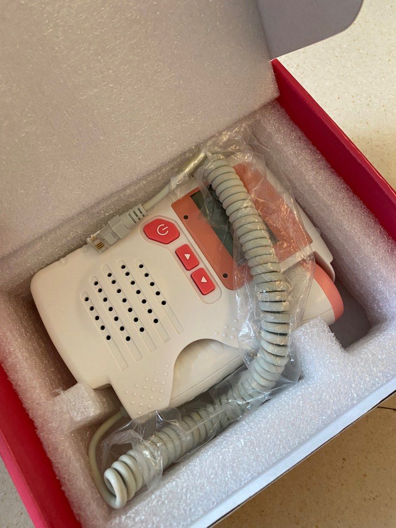 Like-new baby doppler ultra sound baby heartbeat monitor, Babies & Kids ...