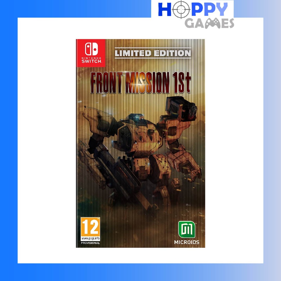 *LIMITED EDITION* Front MIssion 1st Remake Nintendo Switch *RESTOCK ETA ...