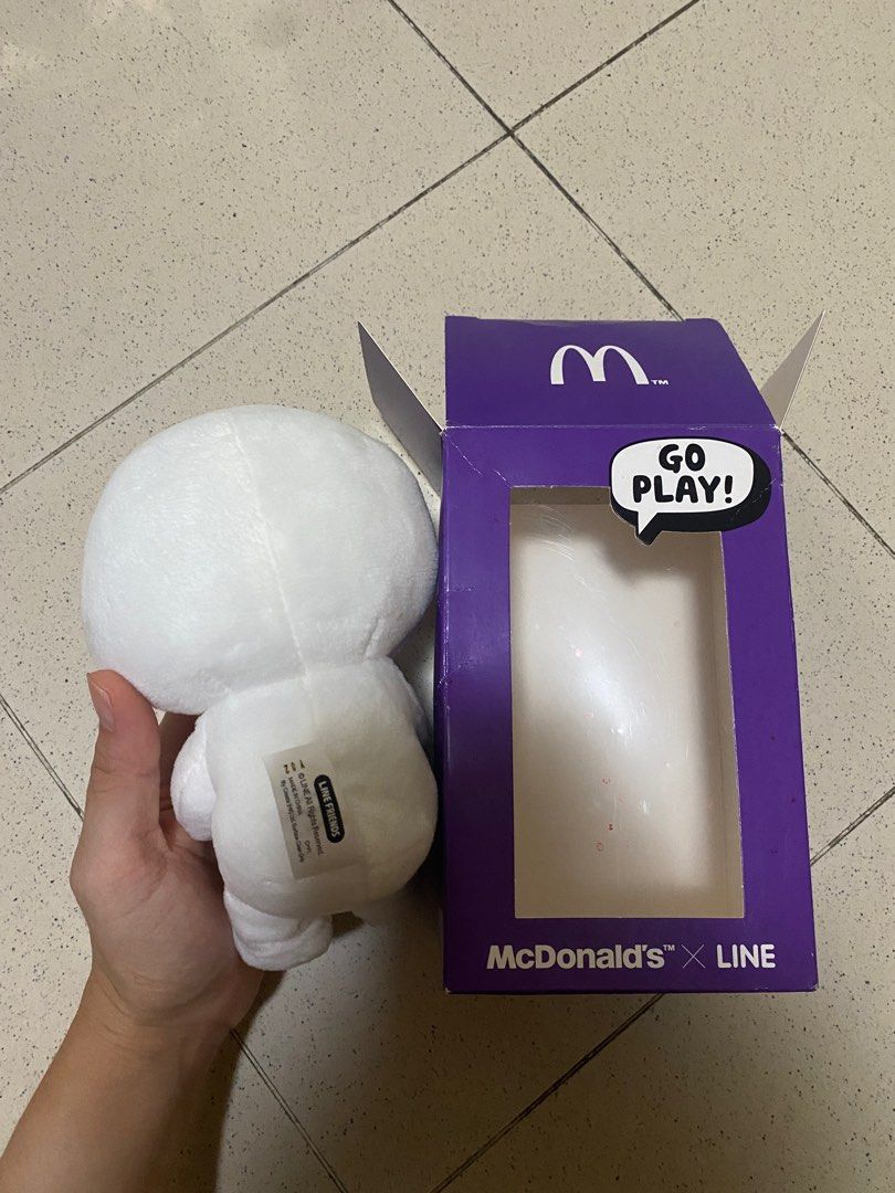 Line Friends Stuffed Plush Toy (Moon), Hobbies & Toys, Toys & Games on ...