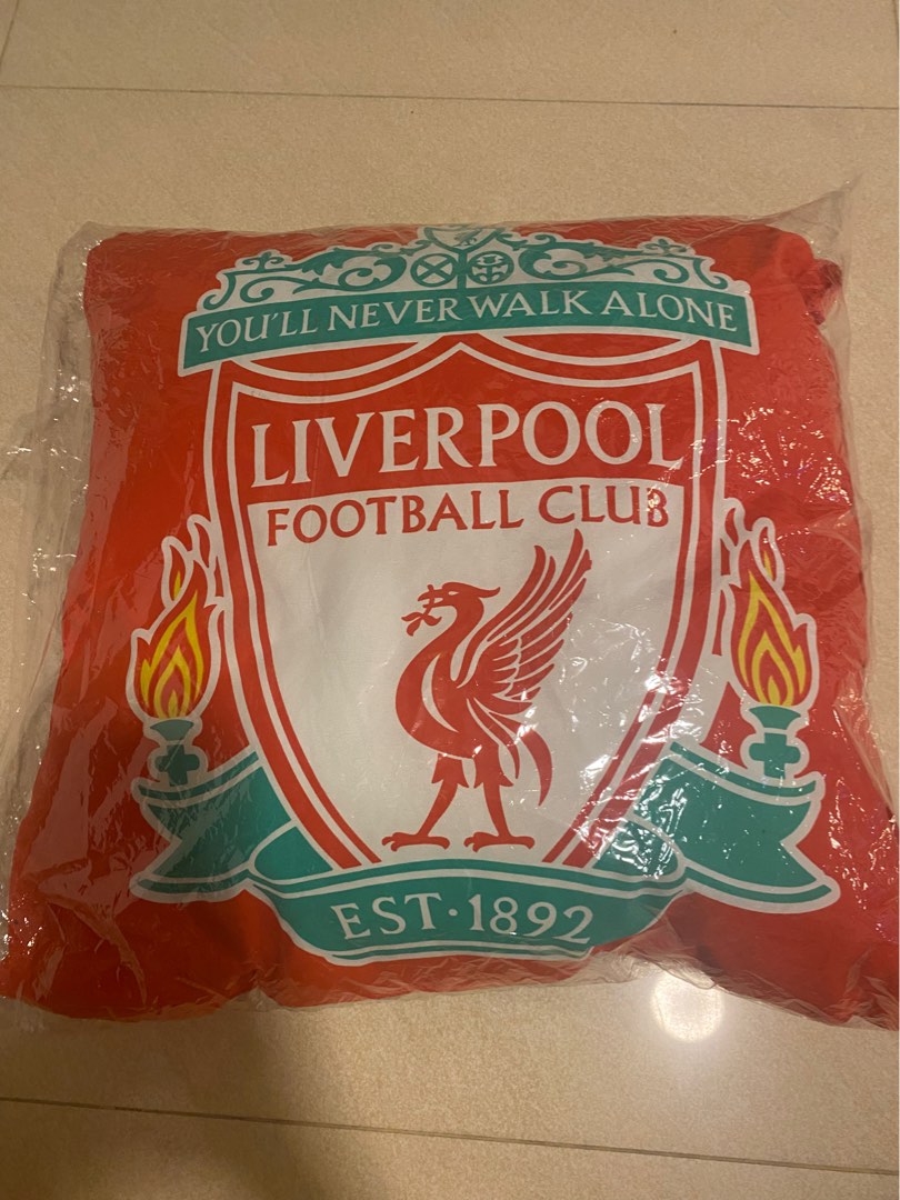 Liverpool cushion, Hobbies & Toys, Memorabilia & Collectibles, Fan ...