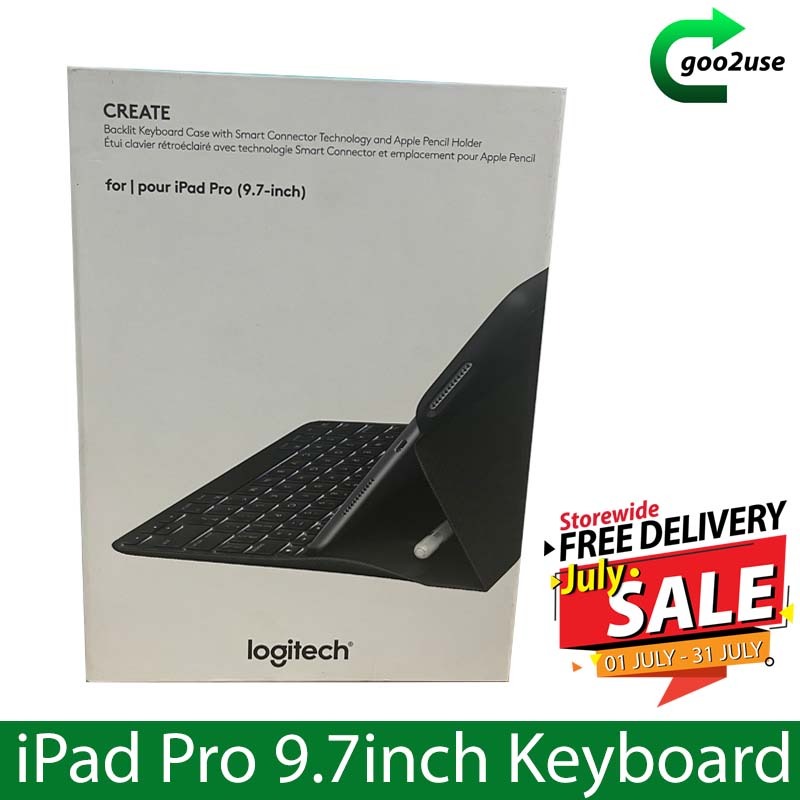 Logitech CREATE Keyboard Case with Smart Connector iPad Pro (9.7-inch ...