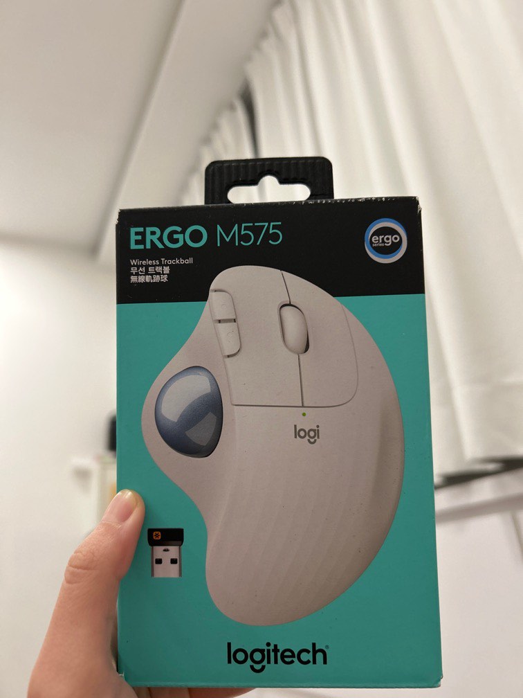 Logitech Ergonomic Mouse Ergo M575, Computers & Tech, Parts ...