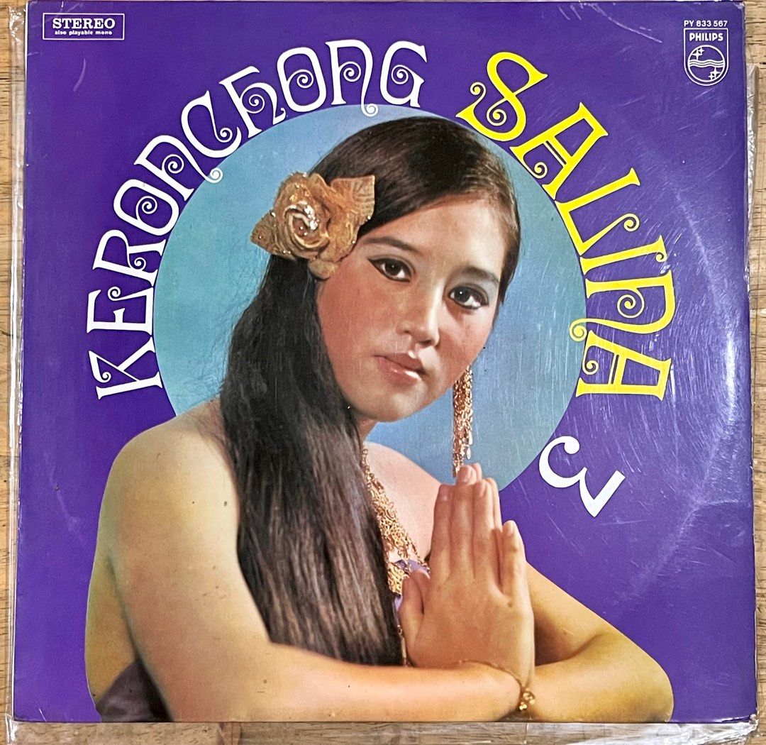 LP Malay ( piring hitam melayu) KERONCHONG SALINA VOL 1&3. SHR MAHARANI ...