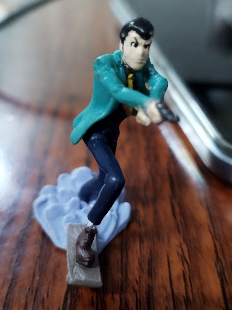 Lupin the 3rd small toy figure, Hobbies & Toys, Toys & Games on Carousell
