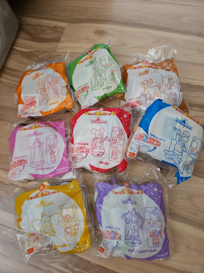 Macdonalds Hong-Kong Disneyland, Hobbies & Toys, Toys & Games on Carousell