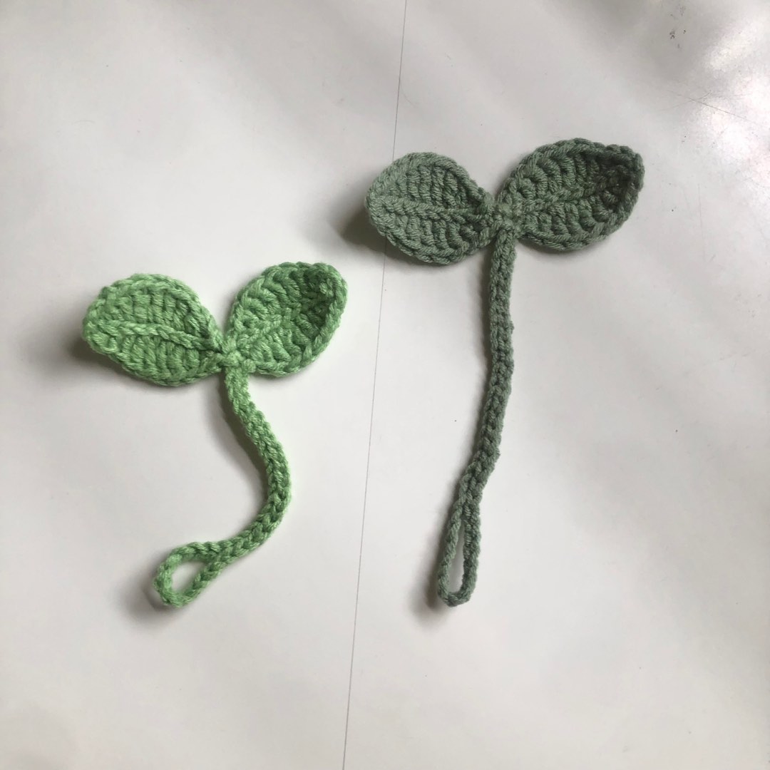 (Made to order) crochet sprout cable ties, Hobbies & Toys, Stationery ...
