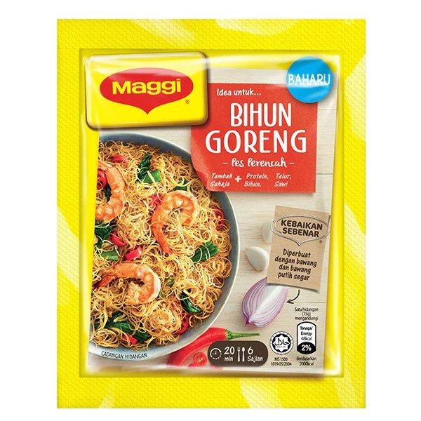 Maggi Ayam Berampah, Bihun Goreng, Ayam Percik, Nasi Goreng Kampung ...