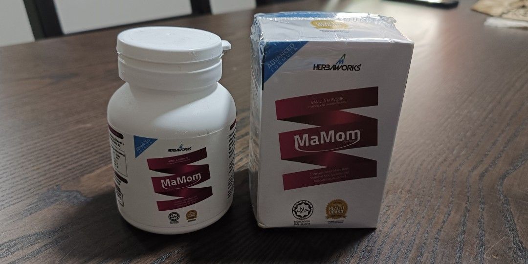 MaMom Milk Supplement Booster, Health & Nutrition, Health Supplements ...