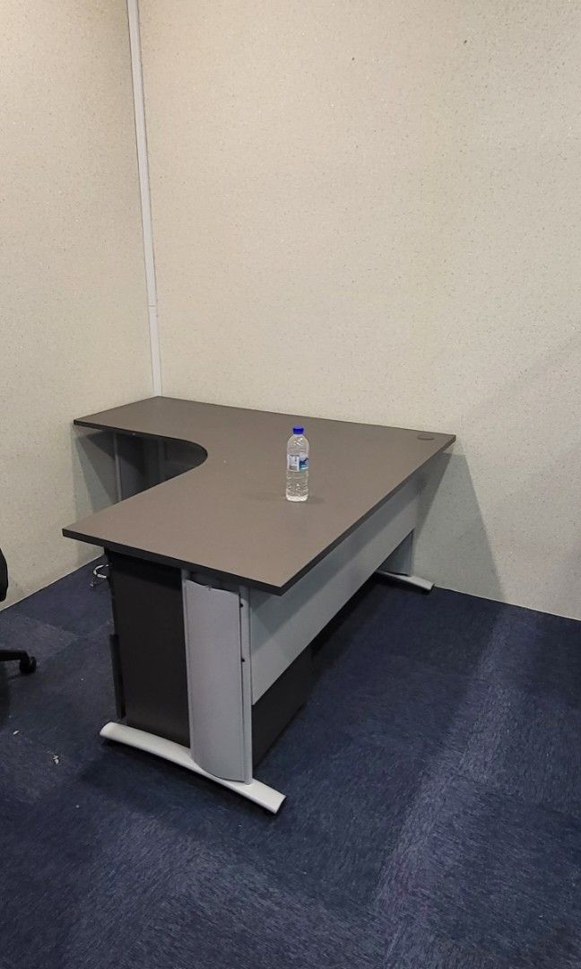 Manager table L shape, Furniture & Home Living, Furniture, Tables ...