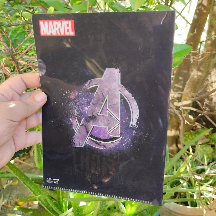 MARVEL Avengers Clear File Folder, Hobbies & Toys, Stationary & Craft ...