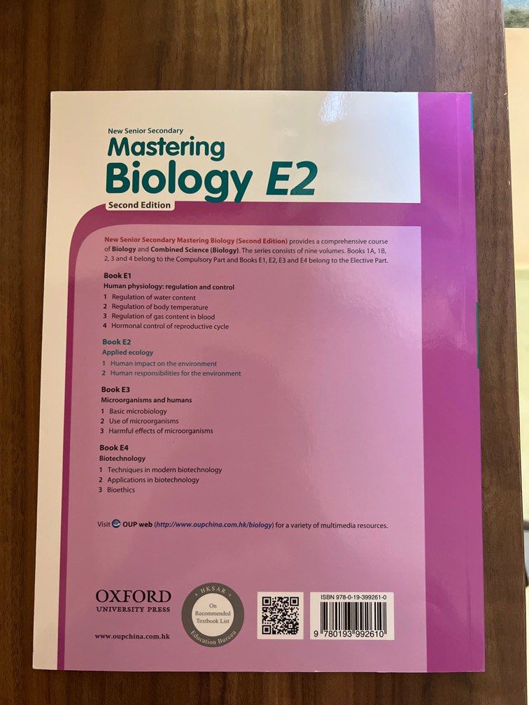 Mastering Biology E2, 興趣及遊戲, 書本 & 文具, 教科書 - Carousell