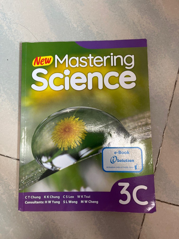 Mastering Science 3C, 興趣及遊戲, 書本 & 文具, 教科書 - Carousell