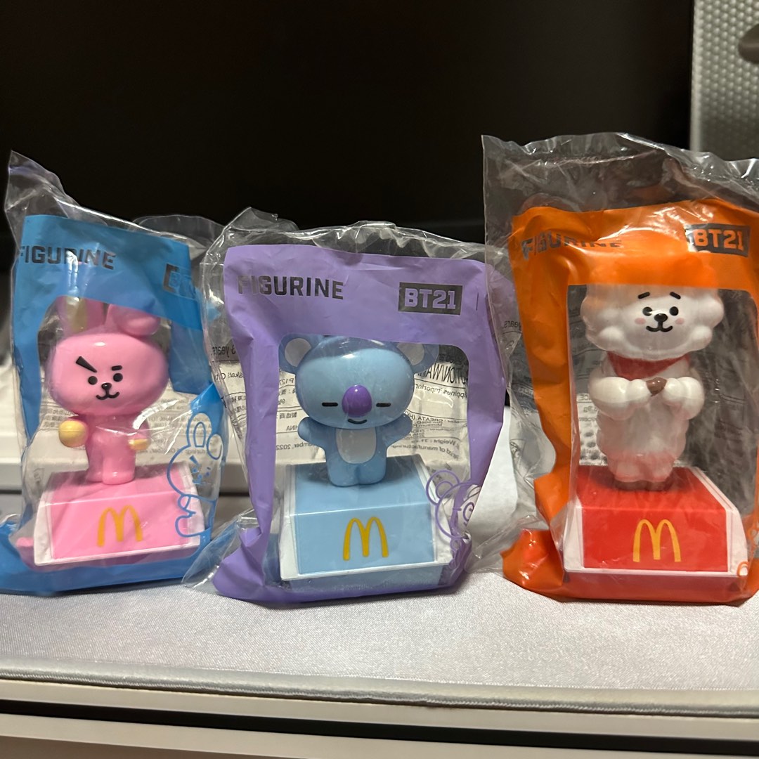 Mcdo Happy Meal BT21 BTS on Carousell