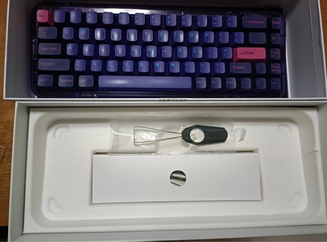 MODDED Melgeek Mojo68 Neon 65% wired (Baby Kangaroo), Computers & Tech ...