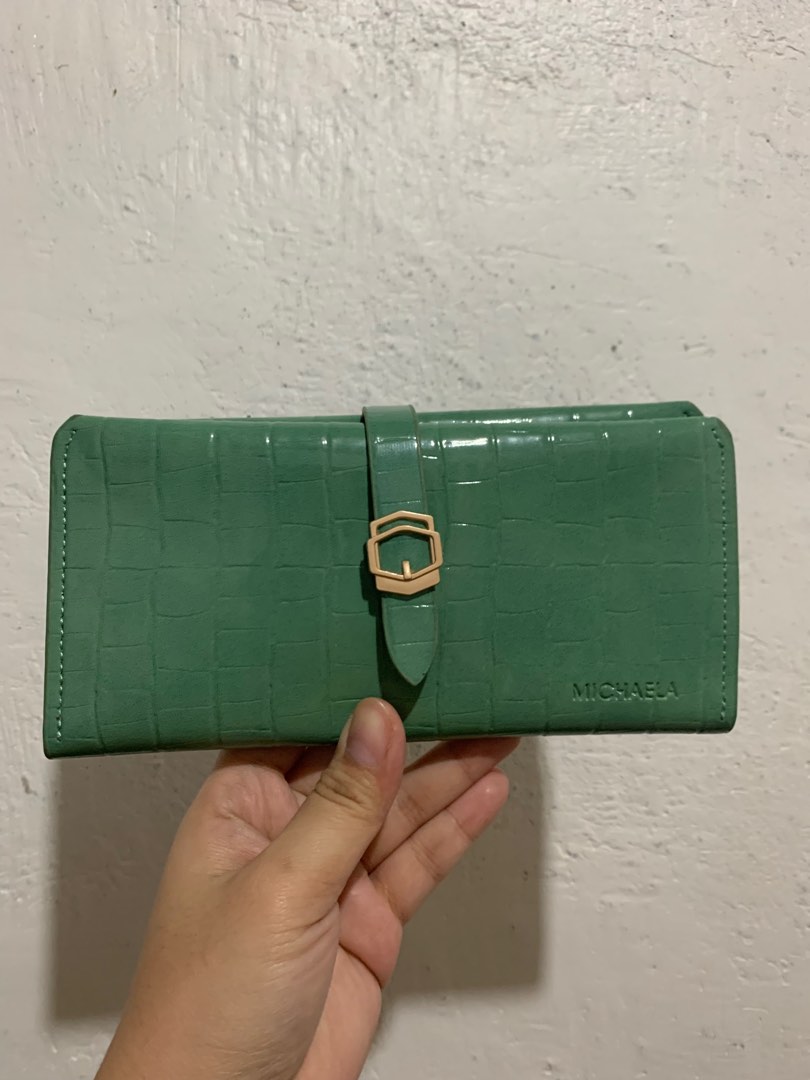 Michaela long glossy wallet, Women's Fashion, Bags & Wallets, Wallets ...