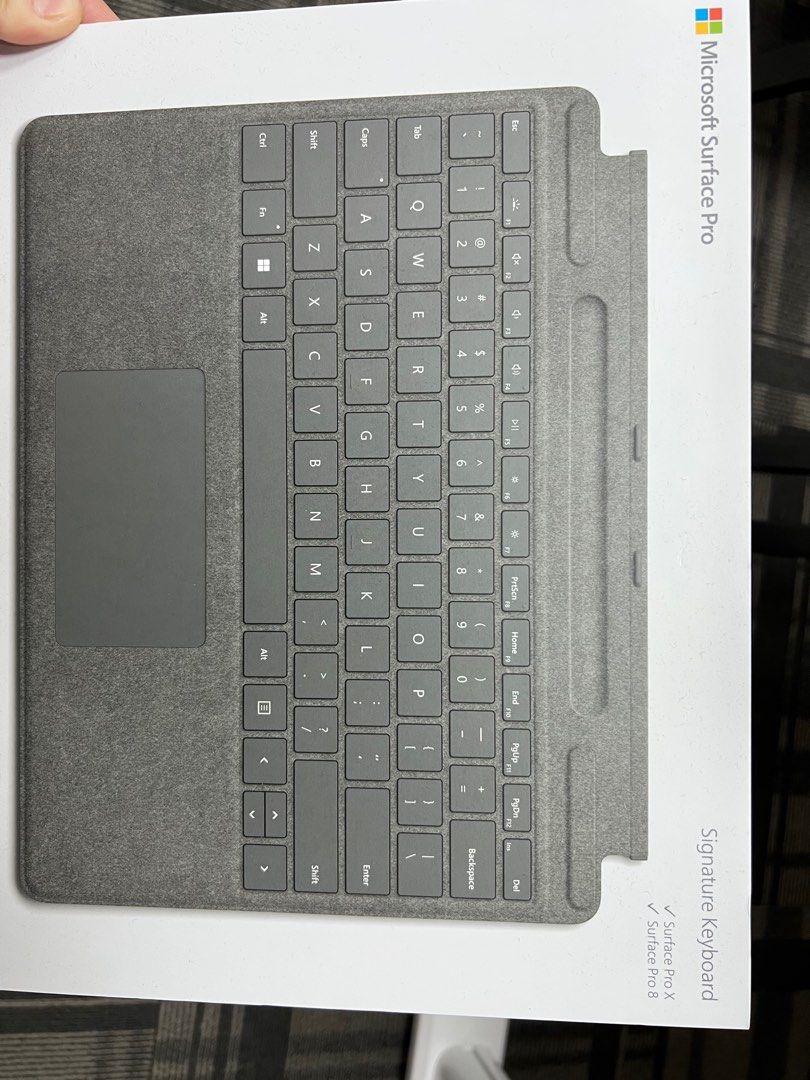 Microsoft Surface Pro Signature Keypad (Grey), Computers & Tech, Parts ...