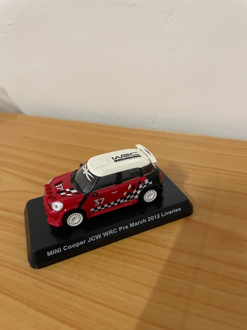 MINI COOPER JCW WRC Pre March 2012 Liveries 模型車, 書籍、休閒與玩具, 玩具、公仔、桌遊在旋轉拍賣