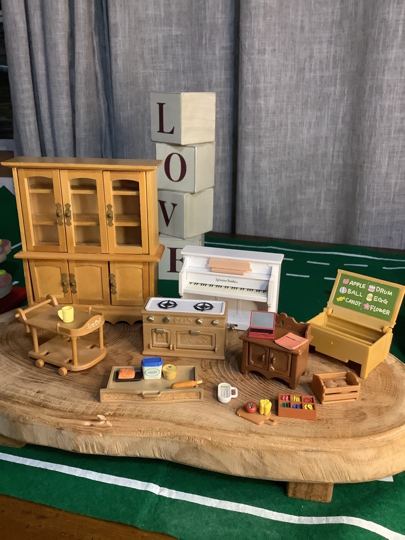 Mini Furnitures Epoch, Hobbies & Toys, Toys & Games on Carousell