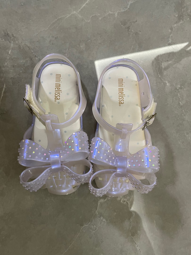 Mini Melissa Baby Girl Jelly Shoes, Babies & Kids, Babies & Kids ...