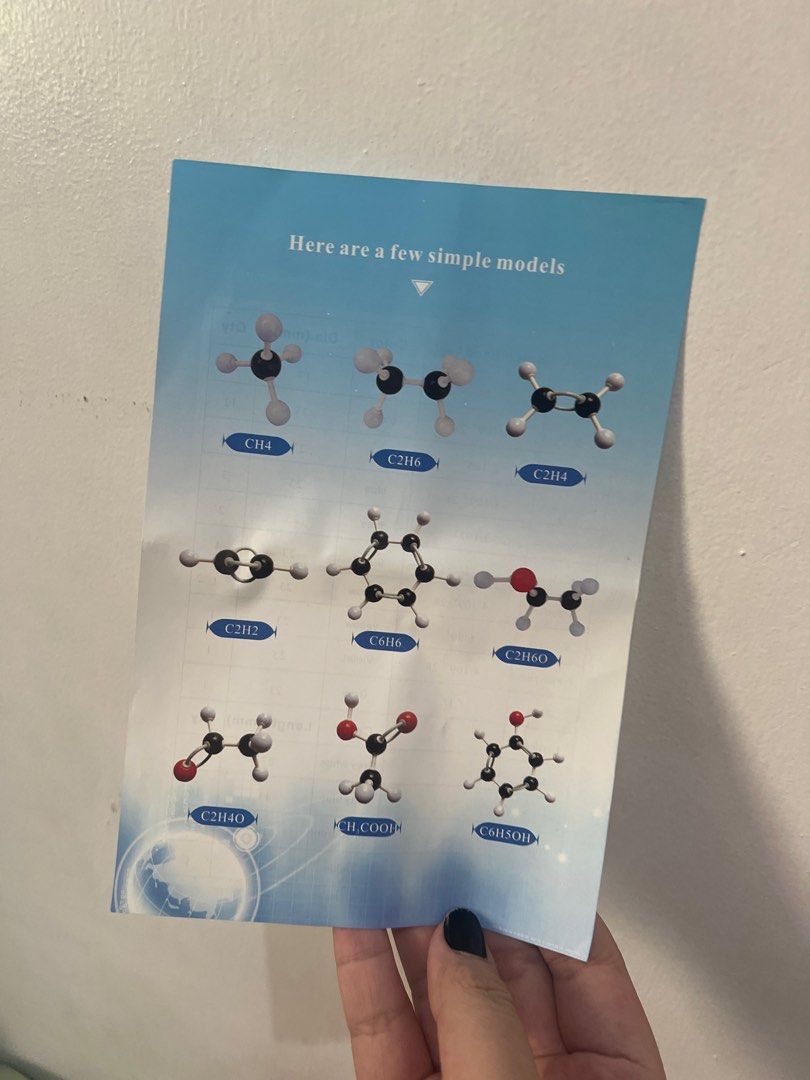 Molecular Structure Model Chemistry, Hobbies & Toys, Toys & Games on ...