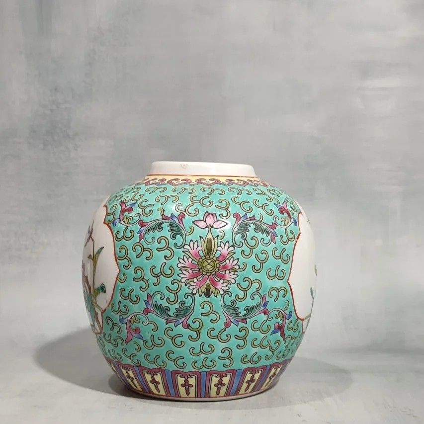 Mun Shou Ginger Jar NO Cover 1 pc only P350 5.6" height 16.5 ...