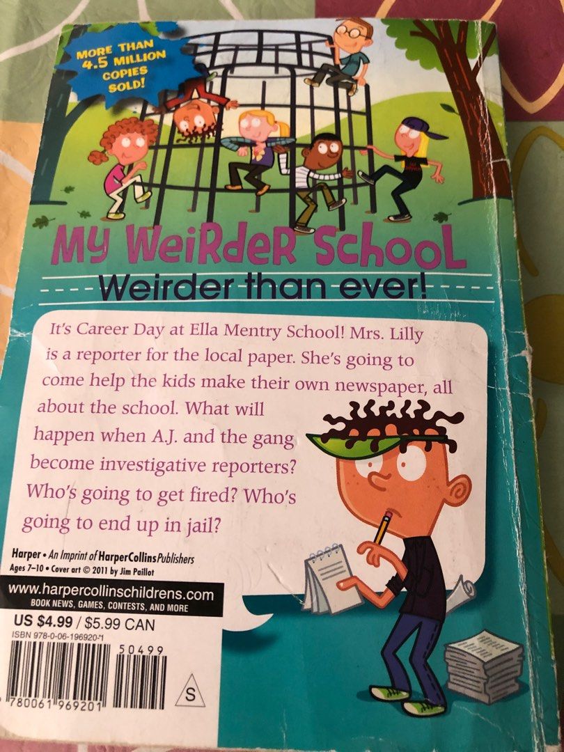 My Weirder School #3 - Mrs Lilly is Silly (Dan Gutman), 興趣及遊戲, 書本 & 文具 ...