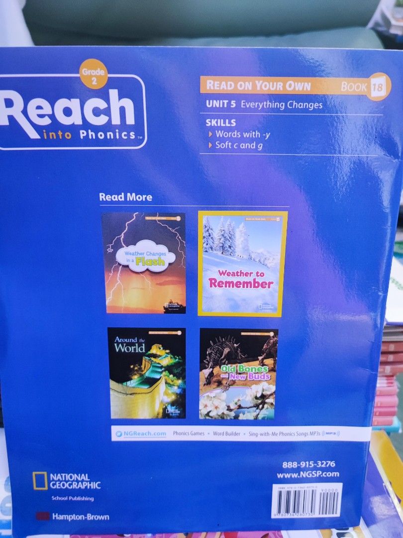 小學 中學 教科書 National Geographic Read on your own Book 18 Weather to ...