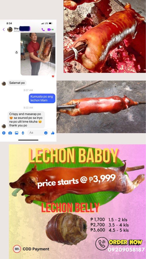 Native Lechon Baboy sa Bacoor Cavite, Food & Drinks, Other Food ...