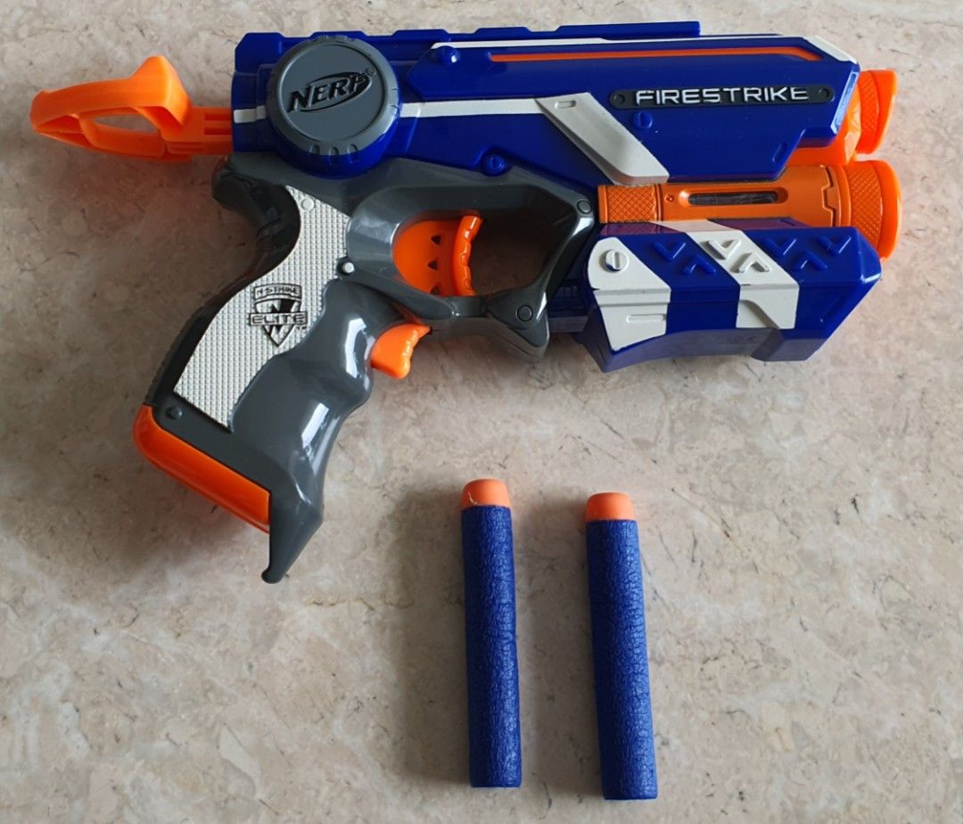 Nerf Gun Firestrike, Hobbies & Toys, Toys & Games on Carousell