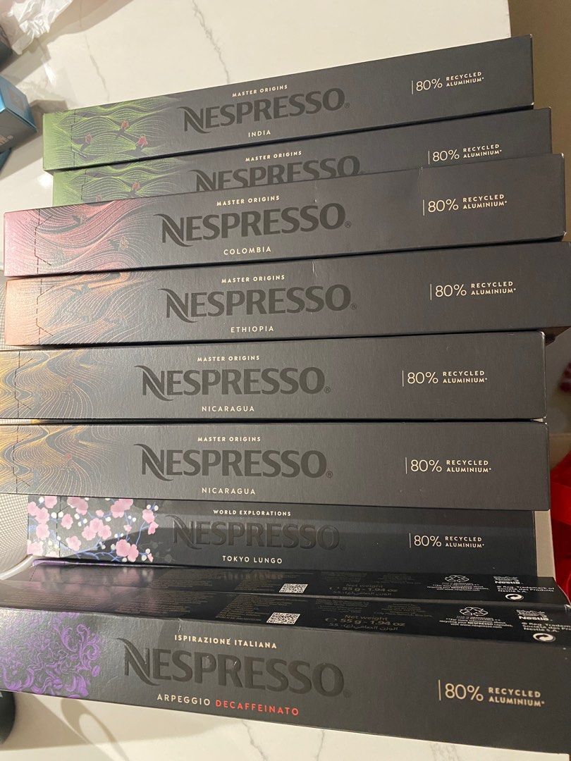 Nespresso Capsules (Assorted), Food & Drinks, Beverages on Carousell