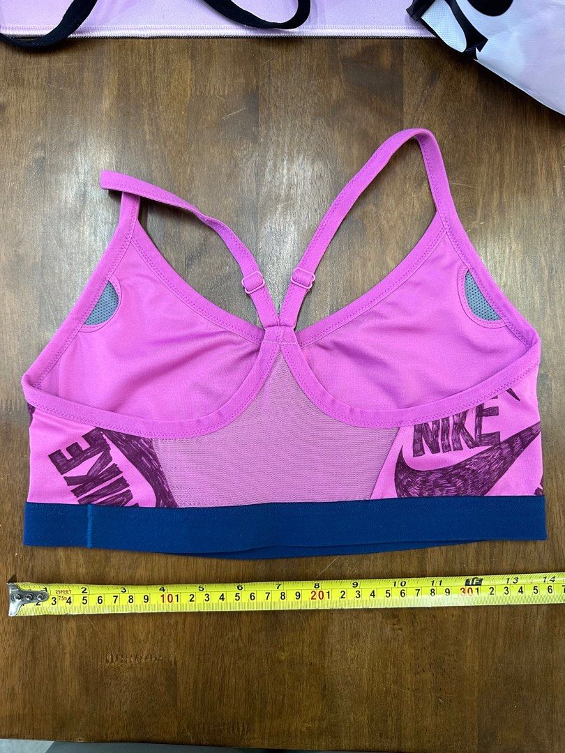 Nike Pink Sports Bra Womens Fashion Activewear On Carousell