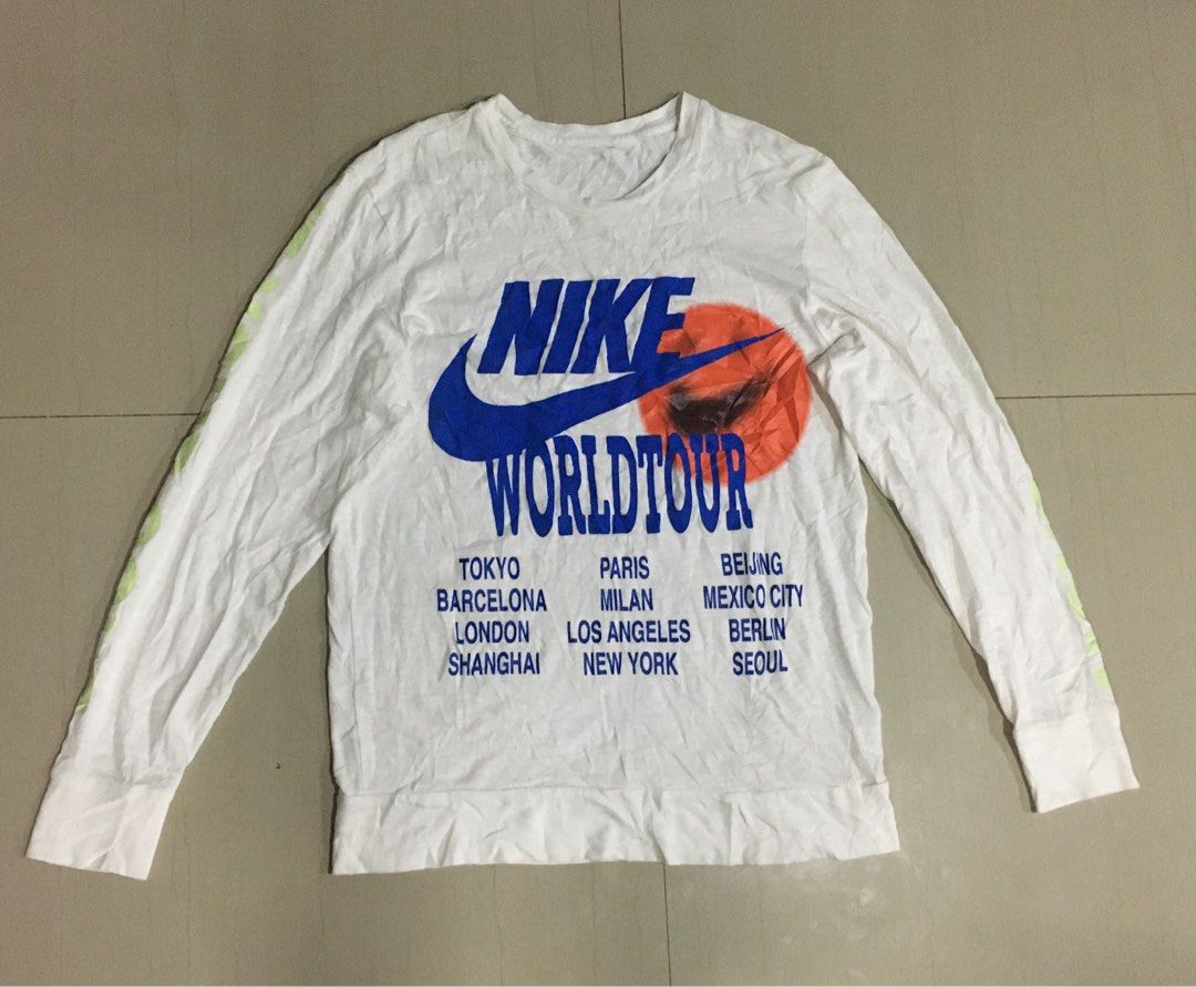 NIKE WORLDTOUR, Men's Fashion, Tops & Sets, Tshirts & Polo Shirts on Carousell