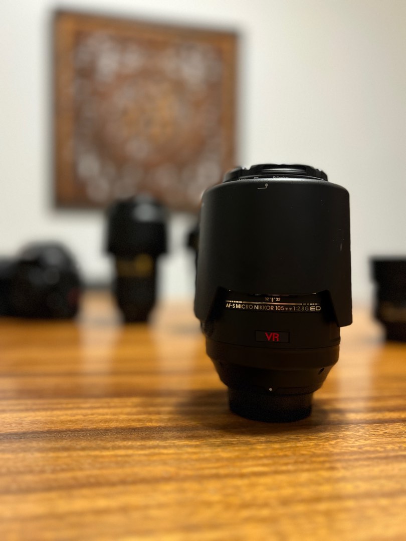 Nikon 105mm F2.8 VR Macro, Photography, Lens & Kits on Carousell