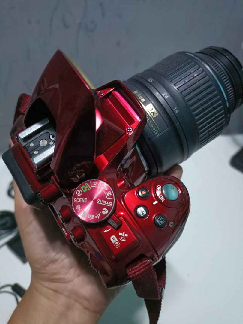 Nikon d5300 Red Edition Good as New 18-55mm Kitlens Set na po Smooth ...