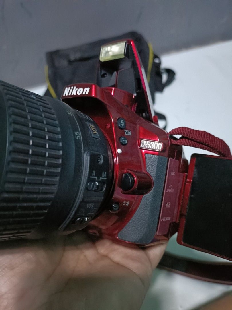 Nikon d5300 Red Edition Good as New 18-55mm Kitlens Set na po Smooth ...