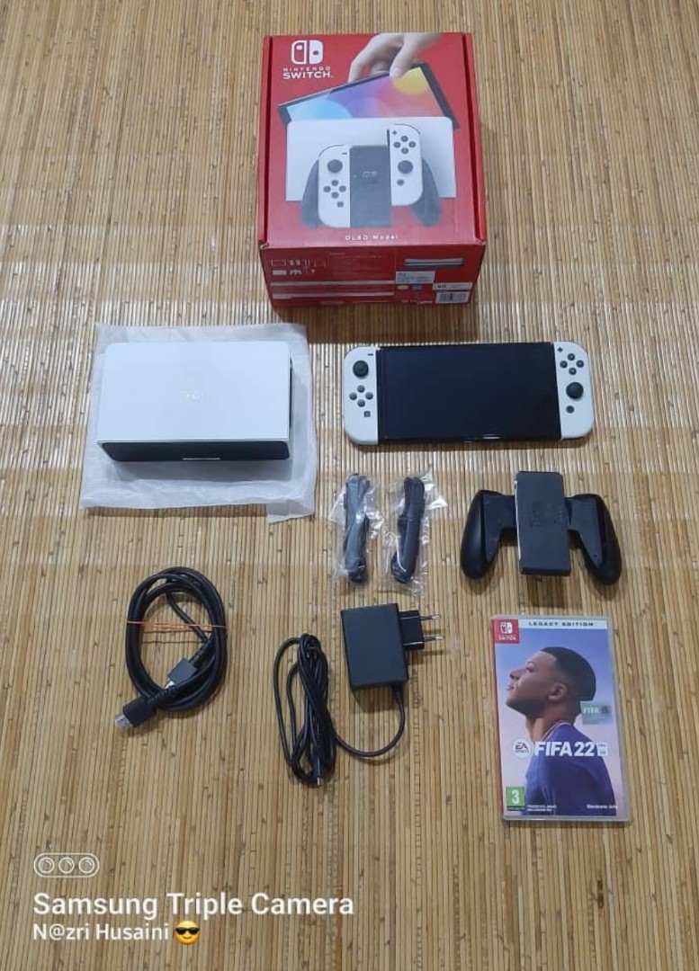 Nintendo Switch Oled + 16 Game +256 gb Sd Card, Video Gaming, Video ...