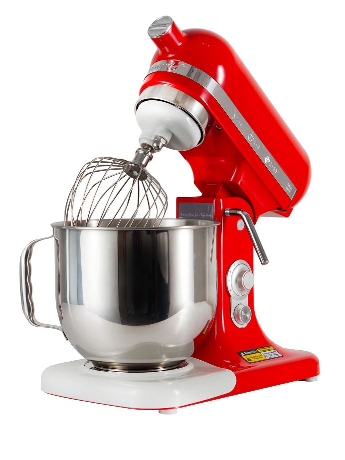NNOFOOD Professional Series Stand Mixer KT-7500 (Blissful Red) 7L Heavy ...