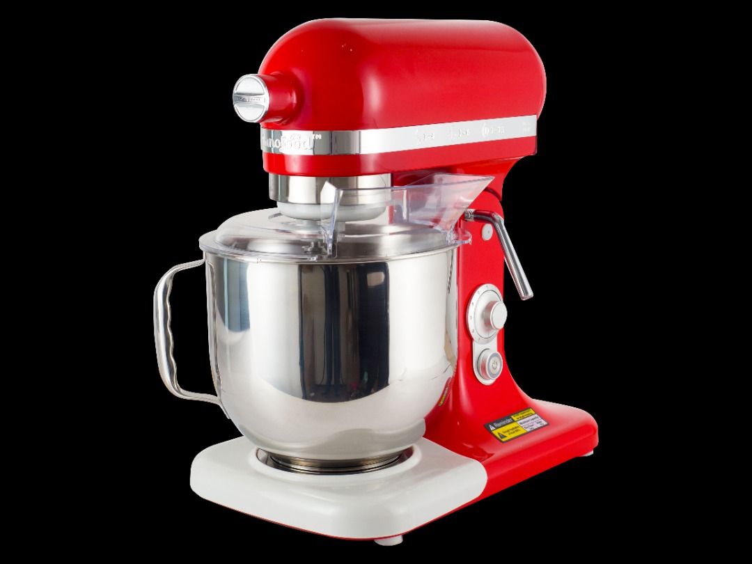 NNOFOOD Professional Series Stand Mixer KT-7500 (Blissful Red) 7L Heavy ...
