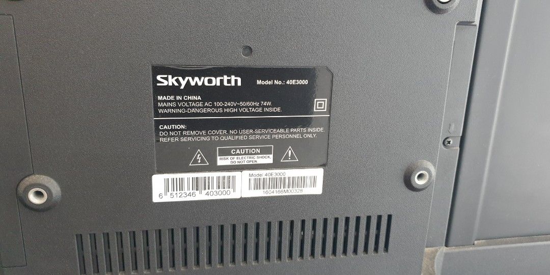 Not smart tv (without remote control), TV & Home Appliances, TV ...