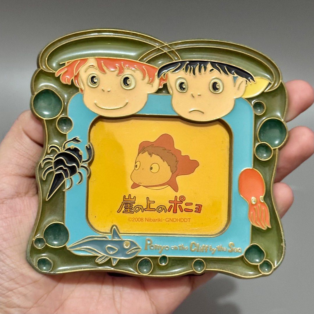 Official Studio Ghibli Ponyo on the Cliff by the Sea Stained Glass ...